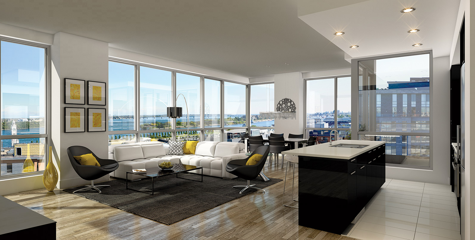 Urban chic and contemporary condos in Old-Montreal | Le Solano